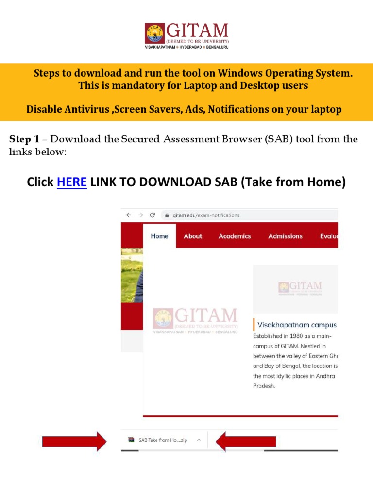 Click Link To Download Sab (Take From Home) | PDF | Windows 10 ...