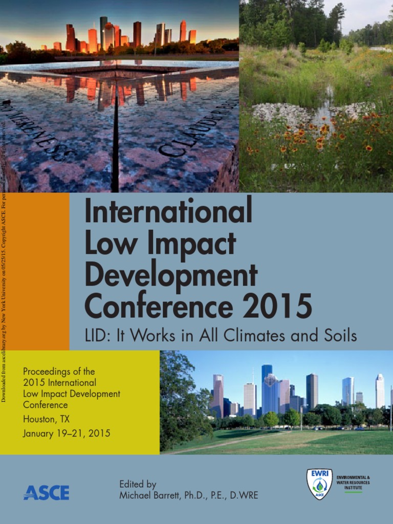 International Low Impact Development Conference 2015 2015 | PDF | Green ...