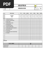 CHECK LIST Equipos Airless de Pintado Por Aspercion | PDF | Presión ...