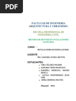 Metodo de Hunter | PDF | Tap (Válvula) | Agua