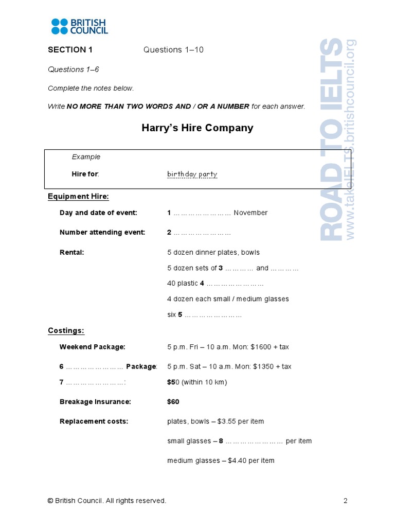 Listening Practice5 | PDF | Hearing Loss | Hearing