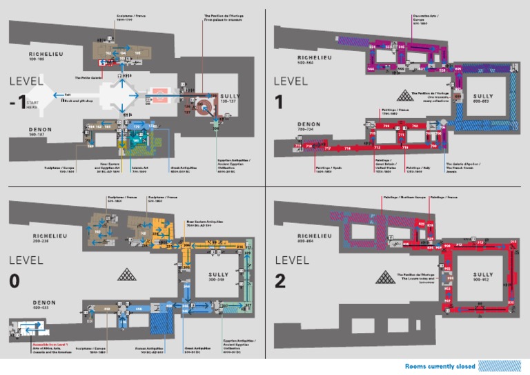 Louvre Museum Map2021 en | PDF