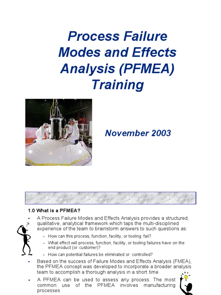 PFMEA Training Overview and Steps | PDF | Business | Science