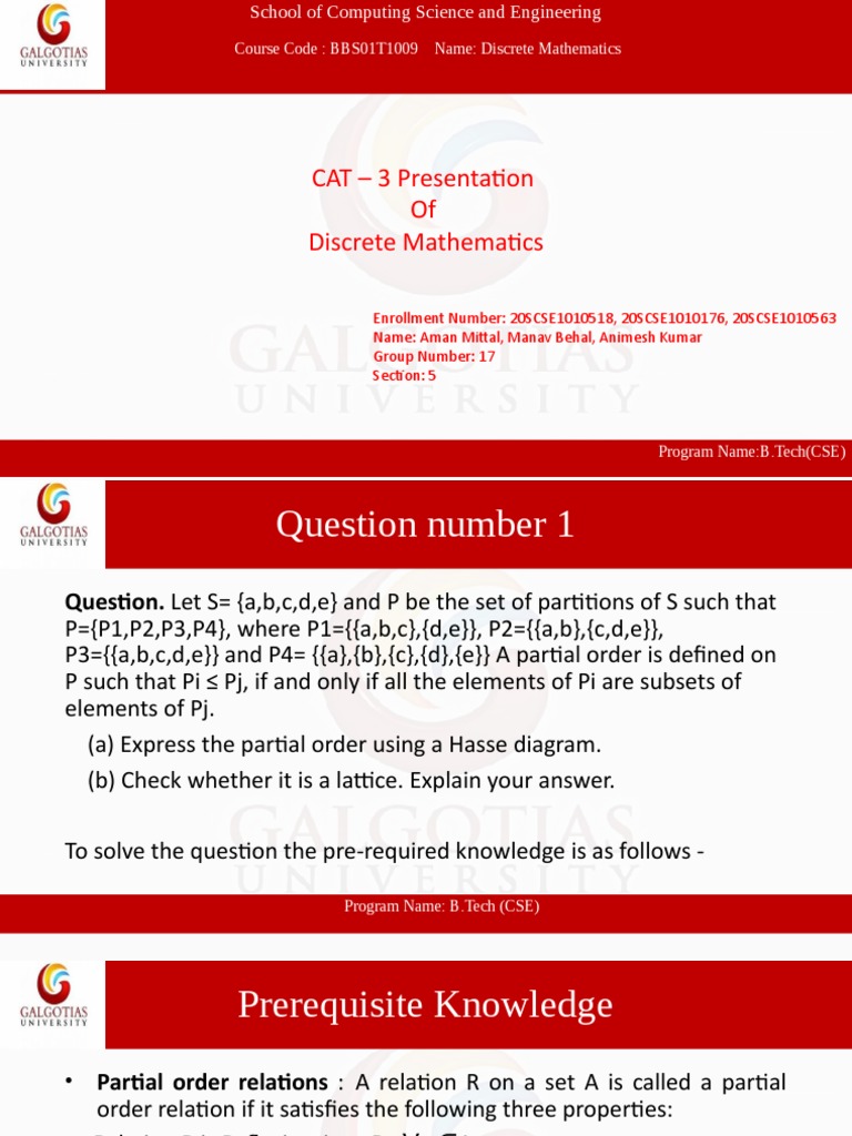 Discrete Mathematics | Download Free PDF | Elementary Mathematics ...