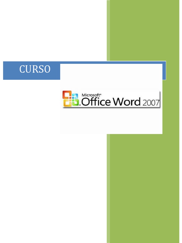 Microsoft Word 2007 | PDF | Microsoft Word | Microsoft Office