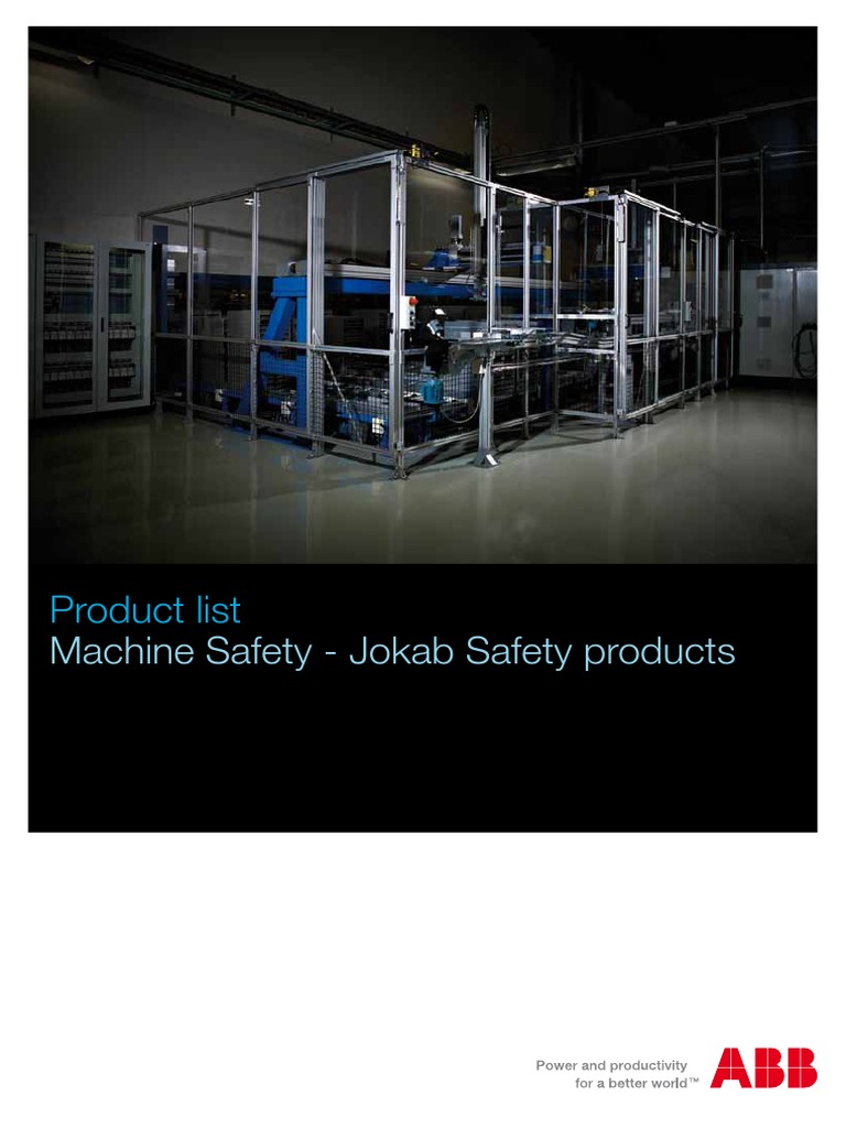 Product List: Machine Safety - Jokab Safety Products | PDF | Relay ...