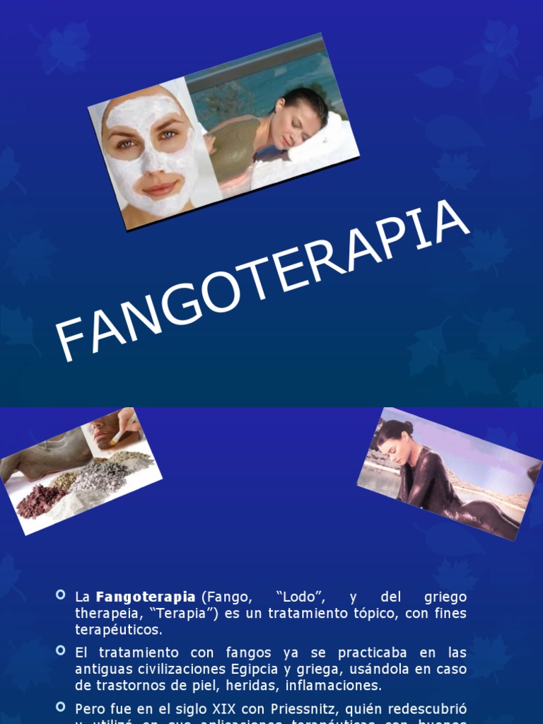 FANGOTERAPIA | PDF | Minerales | Agua