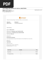 Swiggy Partner App - Manage Orders | PDF
