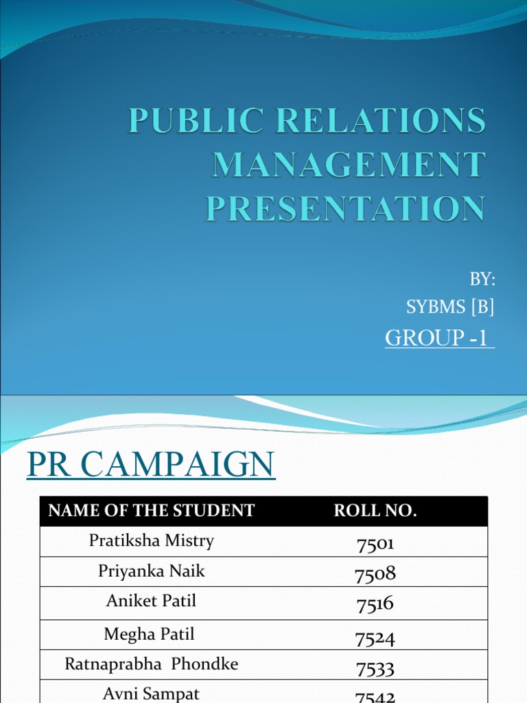 Final PUBLIC RELATIONS MANAGEMENT | PDF | Heart | Cardiovascular Diseases