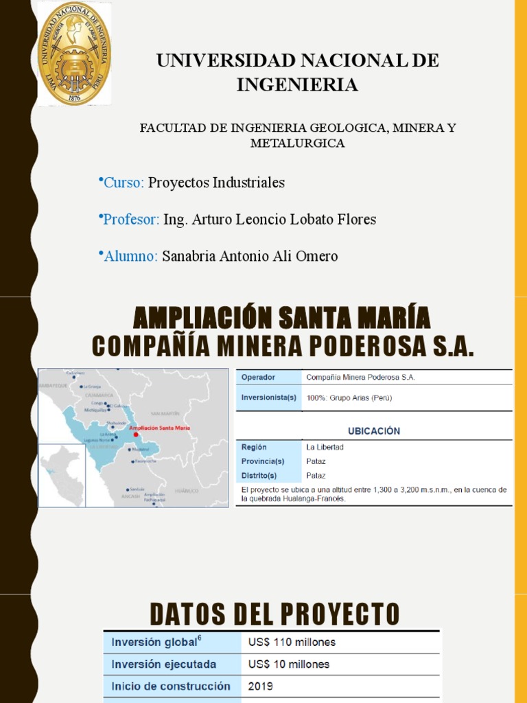 Proyecto Santa Maria Poderosa | PDF