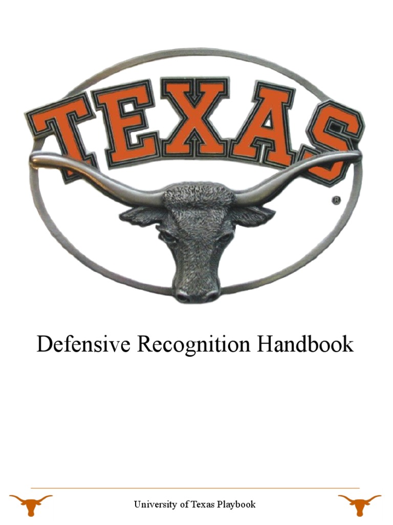 2015 Defensive Recognition Handbook | PDF | Positions (Team Sports ...