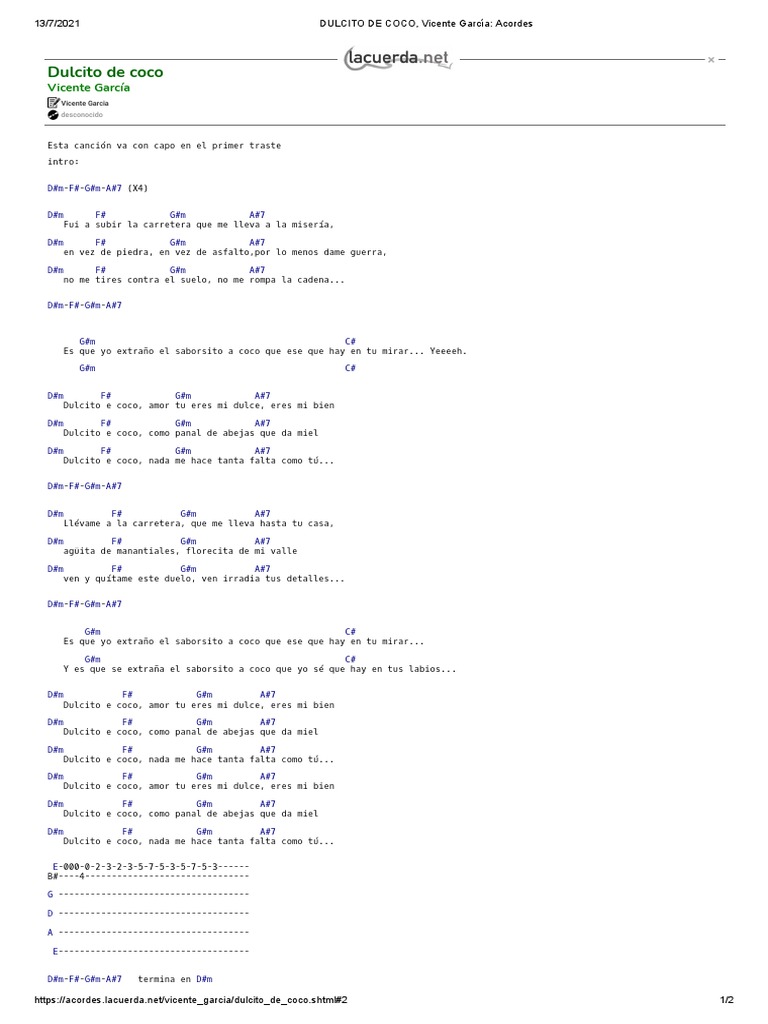 Acordes - Dulcito de Coco | PDF | Abejas | Apicultura