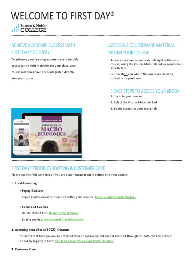 Cengage-First Day Textbook Option | PDF