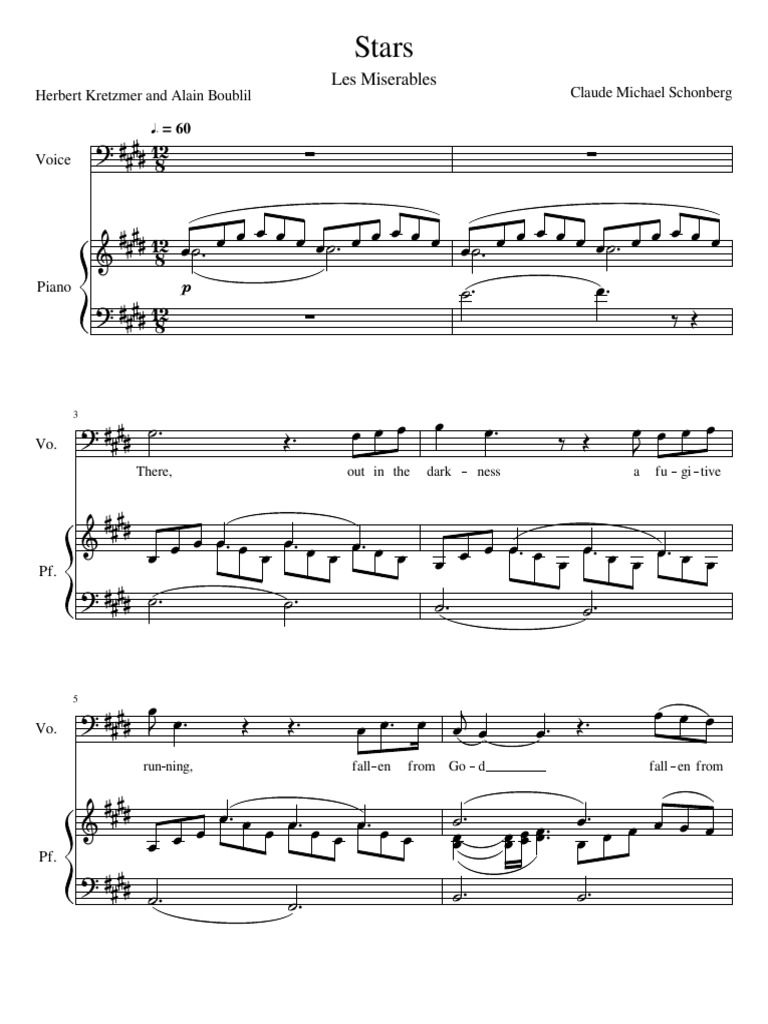 Les Miserables - Stars | PDF | Entertainment (General)