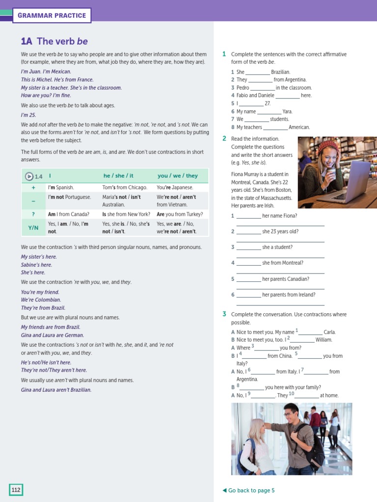 Basic 2 - Grammar and Vocabulary Practice | PDF | Workweek And Weekend ...