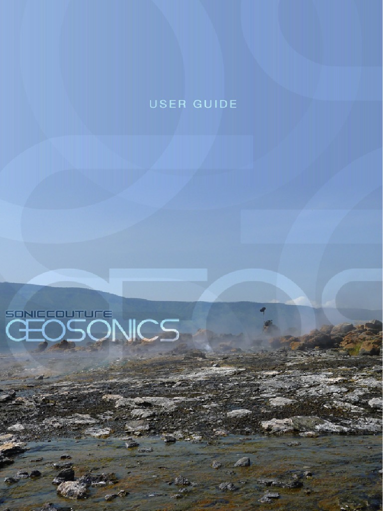 SC Geosonics User Guide | PDF | Computing And Information Technology ...