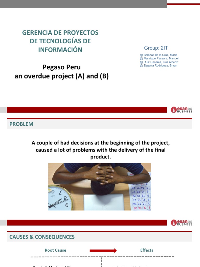 Pegaso - An Overdue Project | PDF | Risk Management | Computing