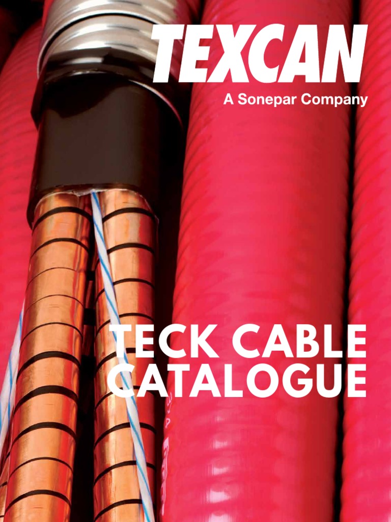 Texcan - Teck Catalogue | PDF | Electrical Conductor | Insulator ...