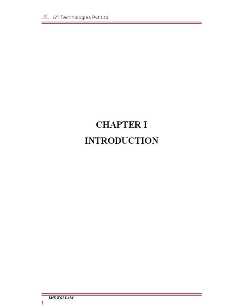 MIS Project Afi | PDF