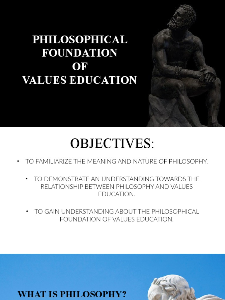 Philosophical Foundation OF Values Education | PDF | Soul | Plato