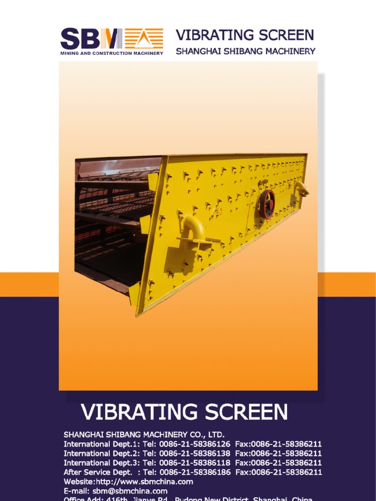 Vibrating_Screen | Engineering | Technology