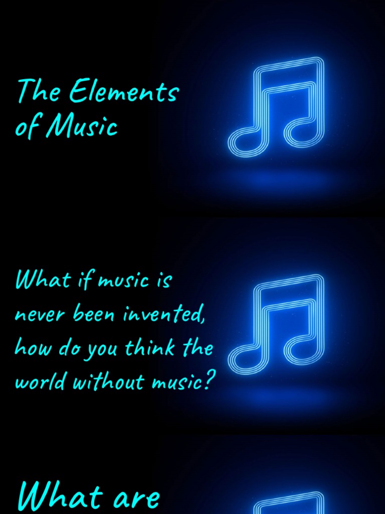 Understanding the Elements of Music | PDF | Rhythm | Song Structure