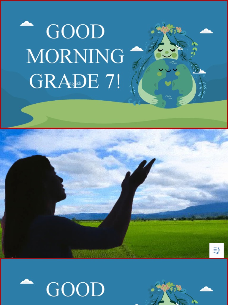 Good Morning Grade 7!: English 7 | PDF | Food Industry | Agriculture