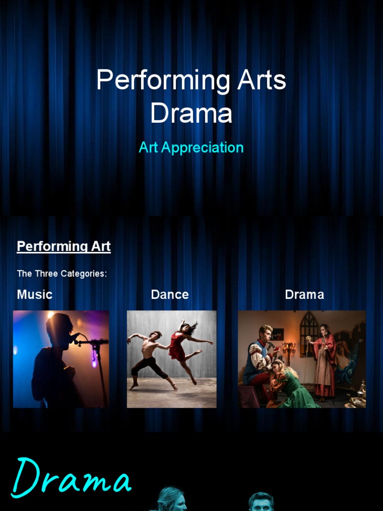 Lesson 13 - Performing Art (Drama) | PDF