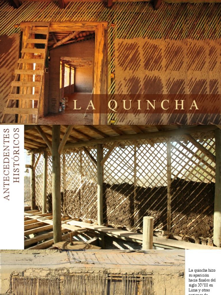 La Quincha - Exposición | PDF | Materiales naturales | Albañilería