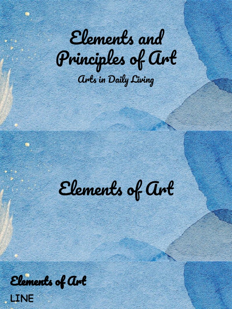 Read Lesson 5 Elements and Principles of Arts | PDF | Composition ...