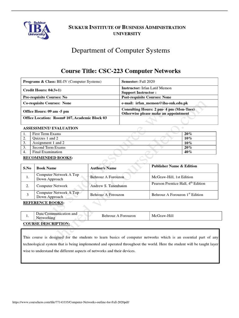 This Study Resource Was: Department of Computer Systems | PDF ...