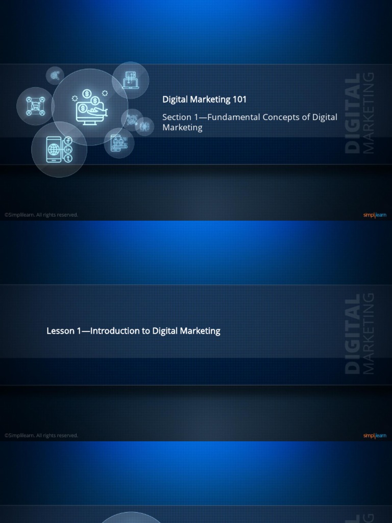 Digital Marketing 101 - Quiz | PDF | Digital Marketing | Analytics