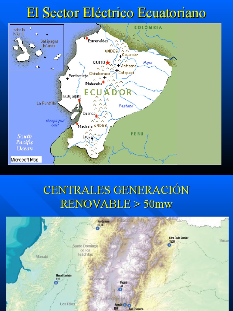Sistema Eléctrico Del Ecuador | PDF | Granja eólica | Energía eólica