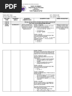 Sample Weekly Home Learning Plan Grade 7 Week 1 Quarter 1 August 24 ...