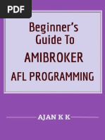 Beginner's Guide To AmiBroker AFL Programming | PDF | Parameter (Computer Programming) | Array ...
