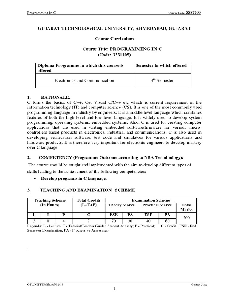 Programming In C Pdf Pointer Computer Programming Subroutine