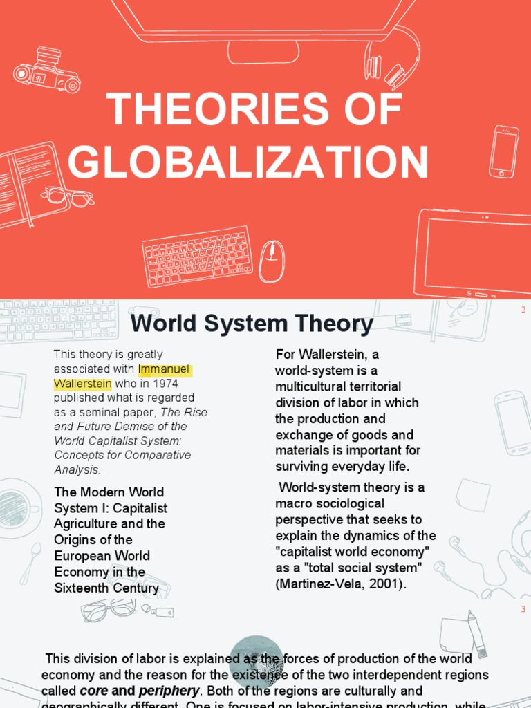 Lesson 2 Theories of Globalization | PDF | World Systems Theory | Market (Economics)