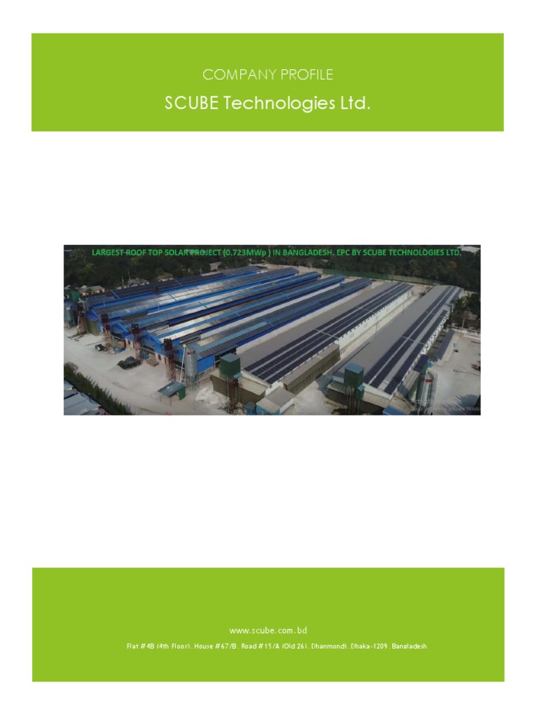 SCUBE Profile V2 | PDF | Solar Power | Solar Panel