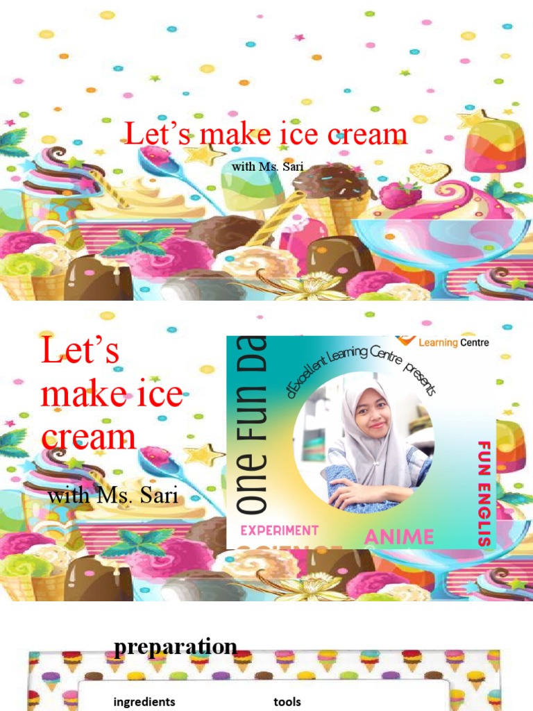 Let's Make Ice Cream | PDF