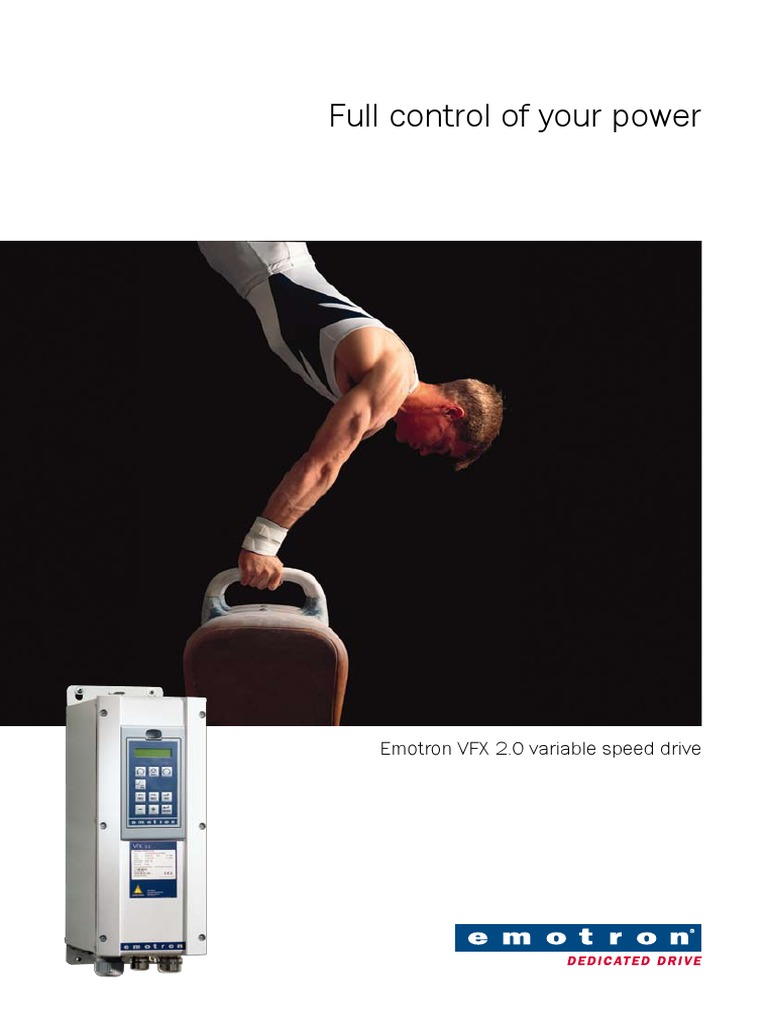 CG Emotron VFX 2.0 Brochure | PDF | Electric Motor | Power Supply