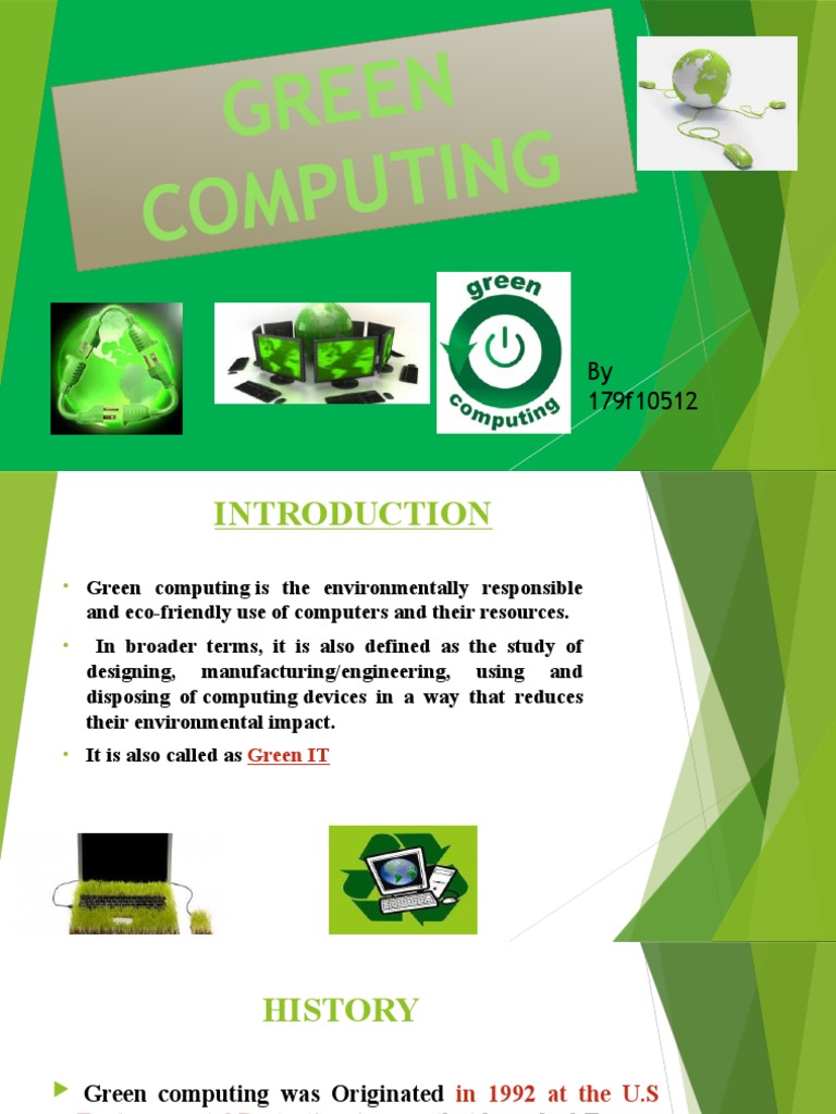 Understanding Green Computing Essentials | PDF