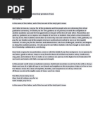 PRAYER During Awarding Ceremony 2nd Quarter | PDF | God The Father | Prayer