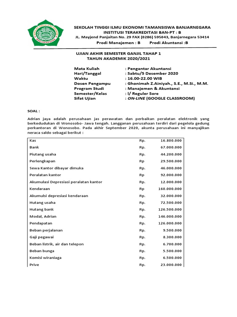 UAS PA-Sore-Covid19 | PDF