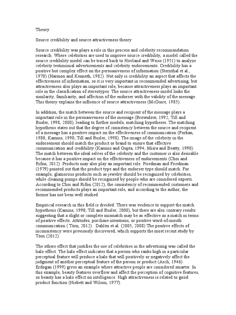 Theory | PDF | Credibility | Hypothesis