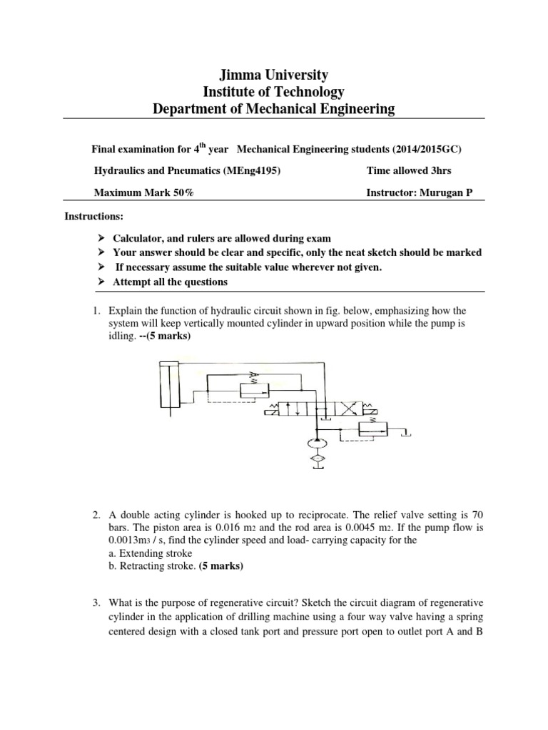 Hydraulics Final | PDF
