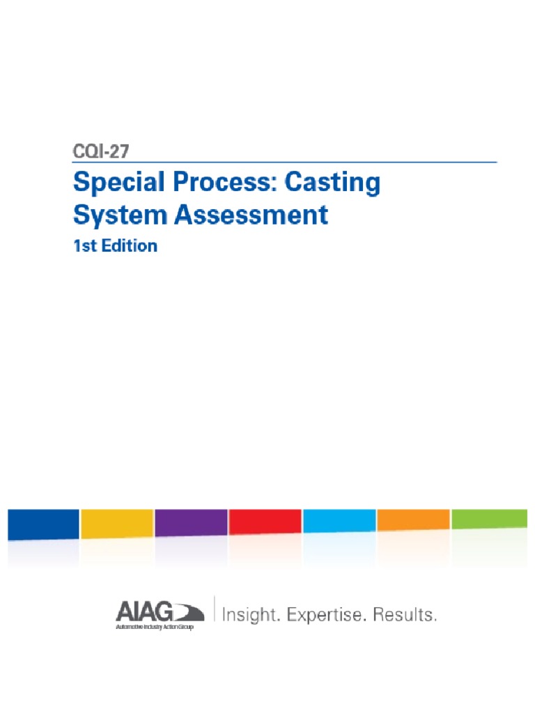 CQI 27 Casting System | PDF