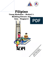 Filipino 9 - Ang Ama (Maikling Kwento) | PDF