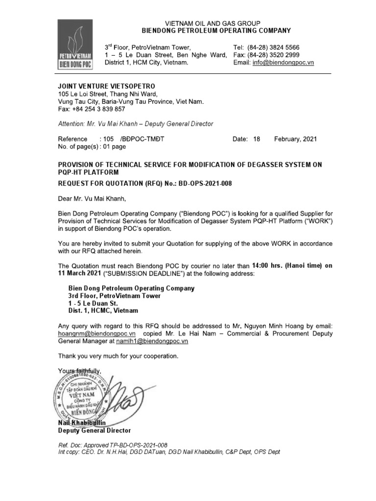 Invitation Letter - VSP | PDF | Technology & Engineering