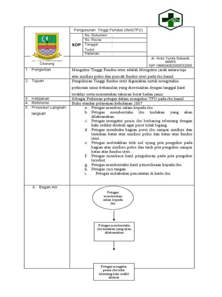 Panduan Pengukuran Tinggi Fundus Uteri | PDF