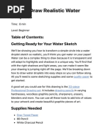 Uplevel Your Art Skills With Cross-Contour Drawing Techniques | PDF ...